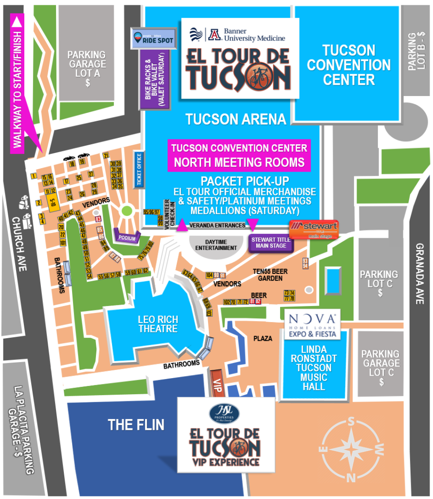 Lots going on at the TCC for the Nova Home Loans El Tour Fiesta & Expo ...